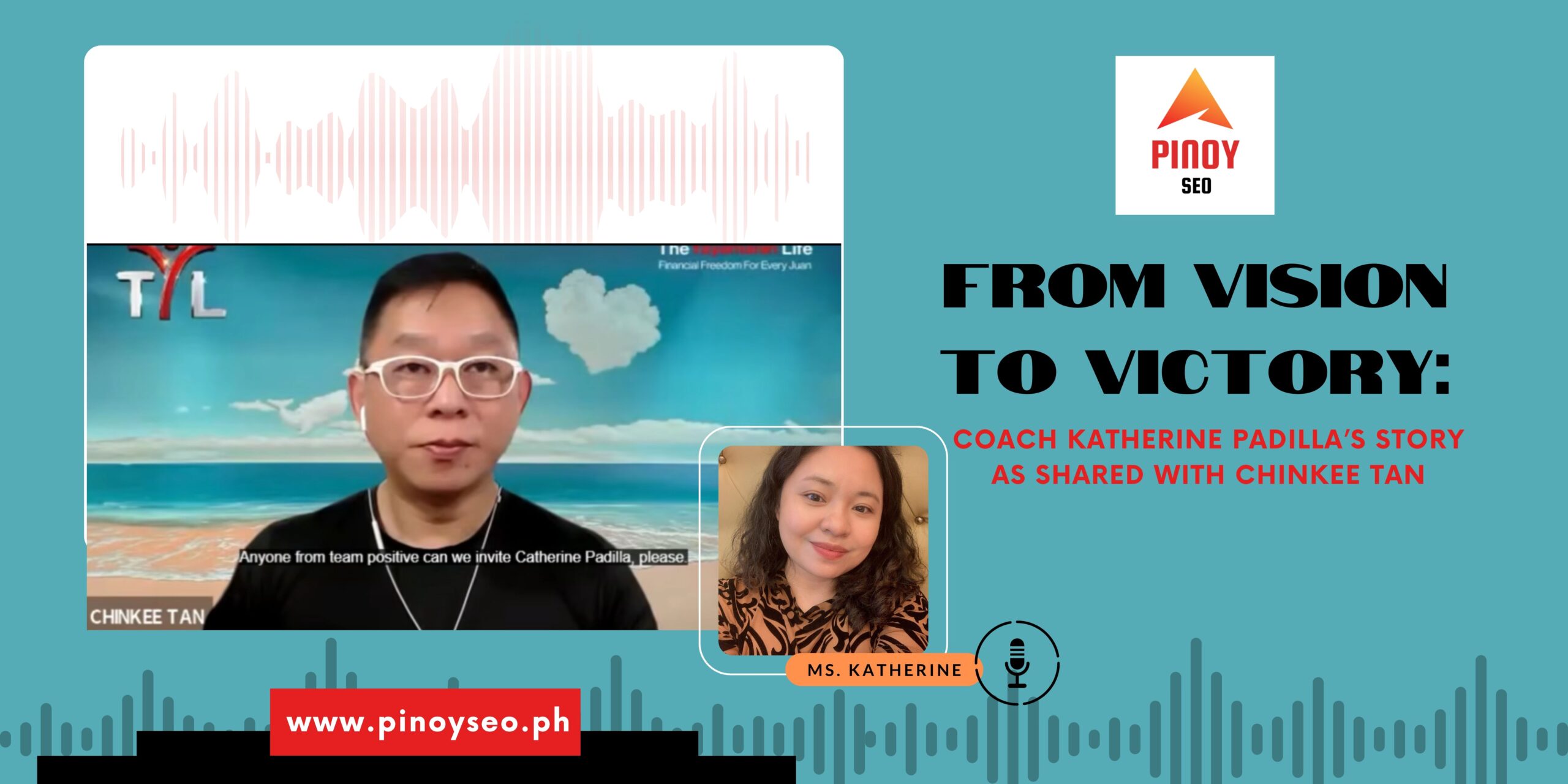 From Corporate to Freelancing: Ms. Katherine Padilla Shares Her Story with Chinkee Tan - Pinoy SEO